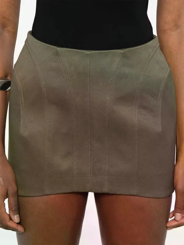MUGLER Tailored Mini Skirt