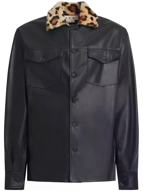Marni Leather Shirt