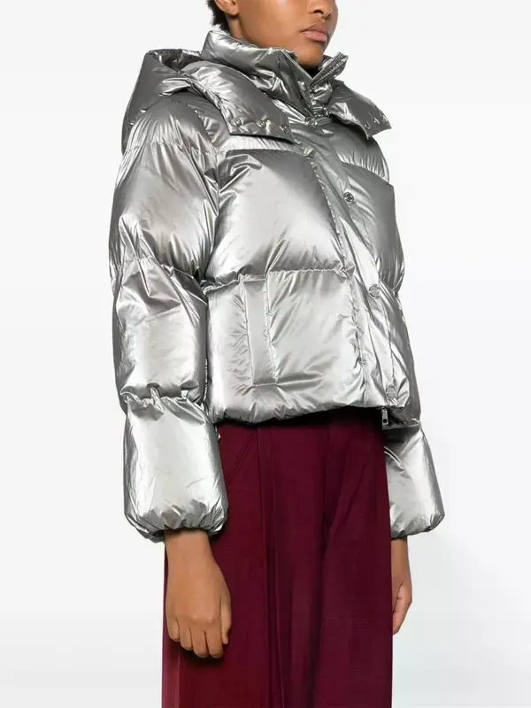 Elisabetta Franchi Cropped Puffer Jacket
