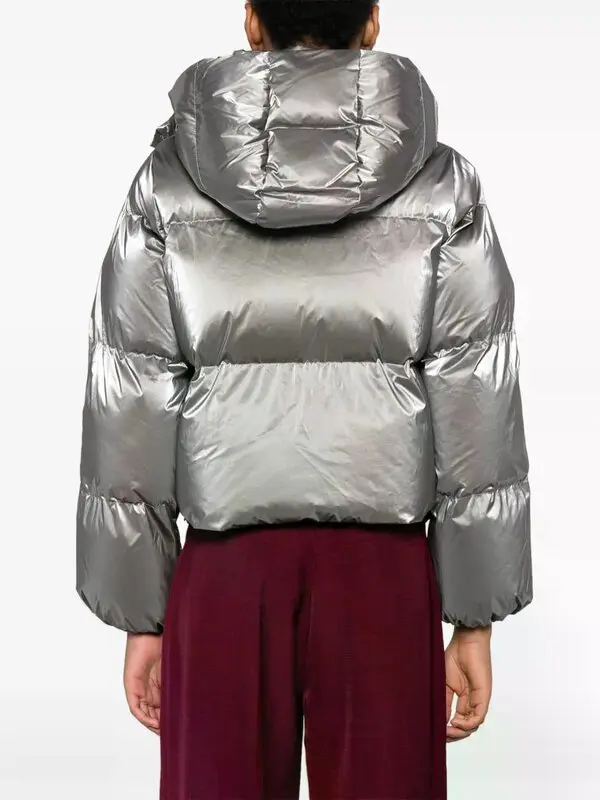 Elisabetta Franchi Cropped Puffer Jacket