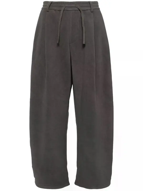 CROQUIS Fleece Tapered Trousers - Grey