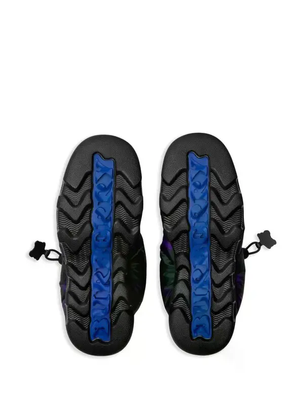 Burberry Check Pillow Boots