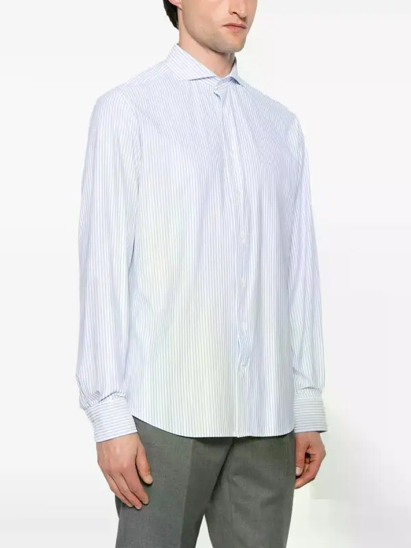 TRAIANO MILANO Striped Shirt