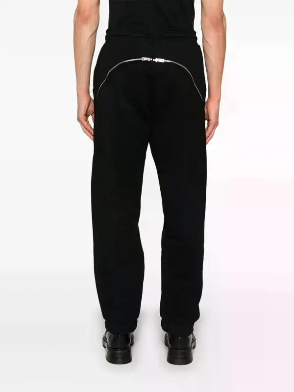 MUGLER Fleece Zip Track Pants