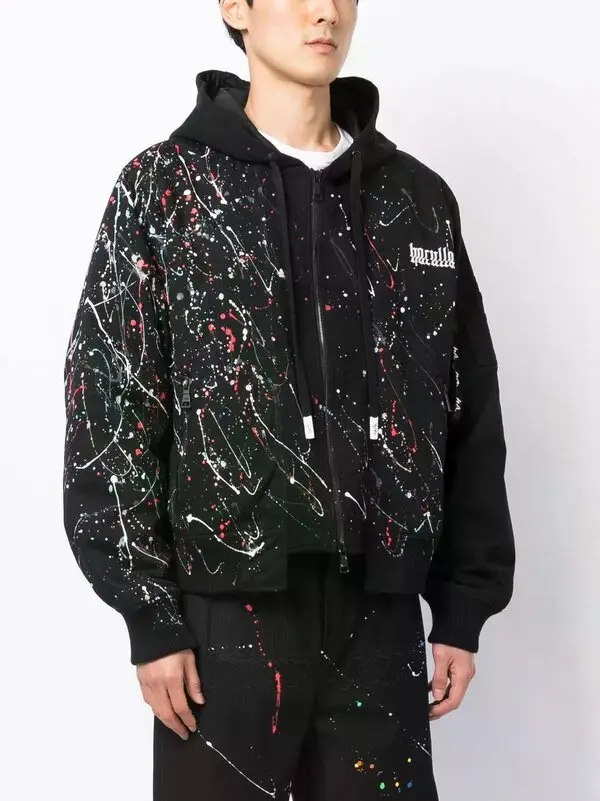 HACULLA. Lost In Your Eyes Bomber Jacket - Black