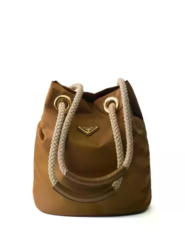 Prada Re-nylon Mariner Bucket Bag - Brown