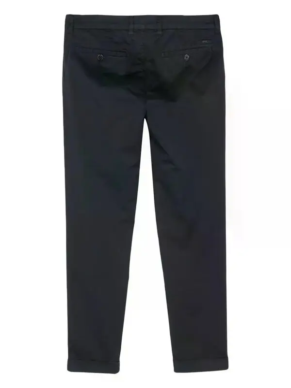 FAY Capri Straight-leg Trousers - Blue