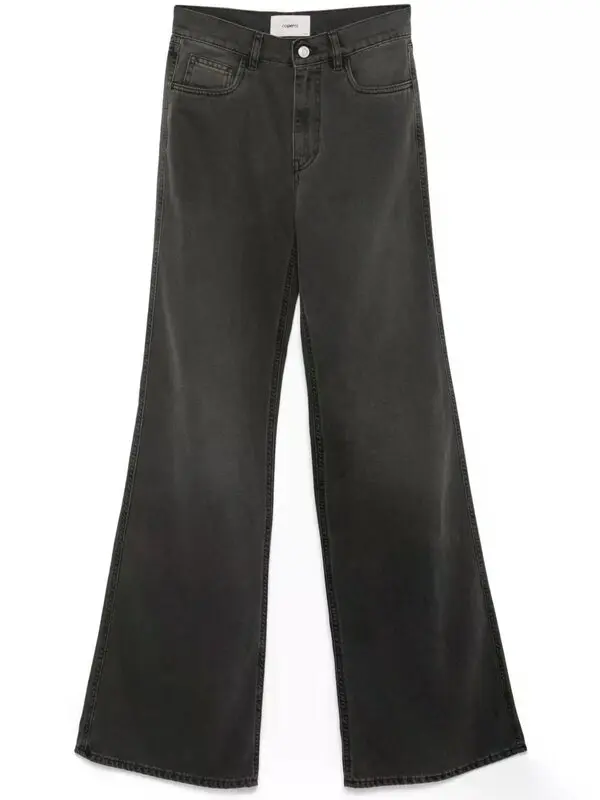 Coperni Decorative-buckle Wide Leg Jeans