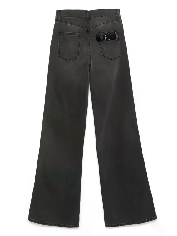 Coperni Decorative-buckle Wide Leg Jeans