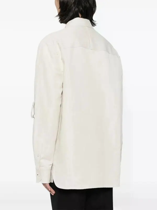 Helmut Lang Cotton-linen Twill Shirt