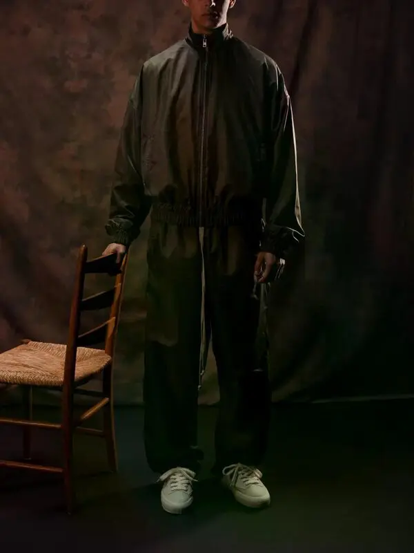 ROUGH. High-neck Tracksuit Jacket