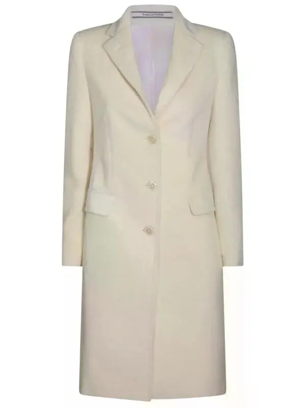 Tagliatore Single-breasted Virgin Wool-blend Coat - Neutrals