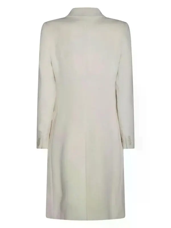 Tagliatore Single-breasted Virgin Wool-blend Coat - Neutrals