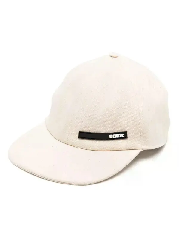 OAMC Logo-appliqué Organic Cotton Cap - Neutrals