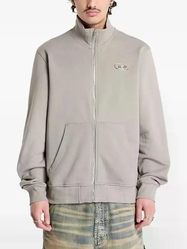 DIESEL® Ginni Zip-up Sweatshirt - Grey