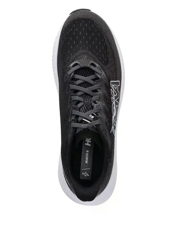 HOKA® Mach 6 Lightweight Running Sneakers - Black