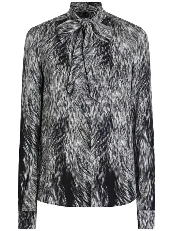 Dolce & Gabbana Animal-print Blouse