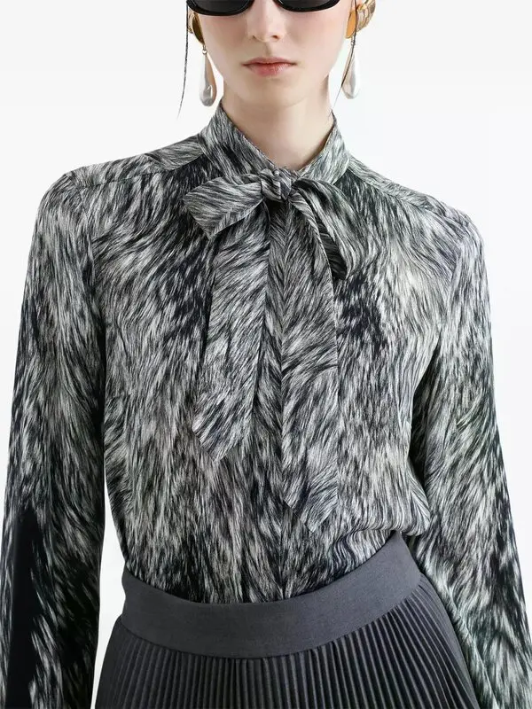 Dolce & Gabbana Animal-print Blouse