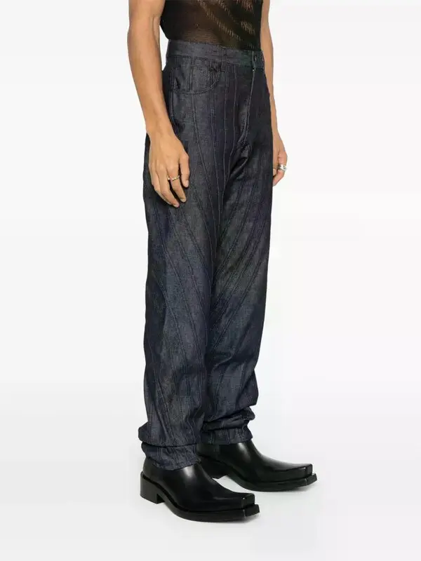 MUGLER Seam-detail Jeans