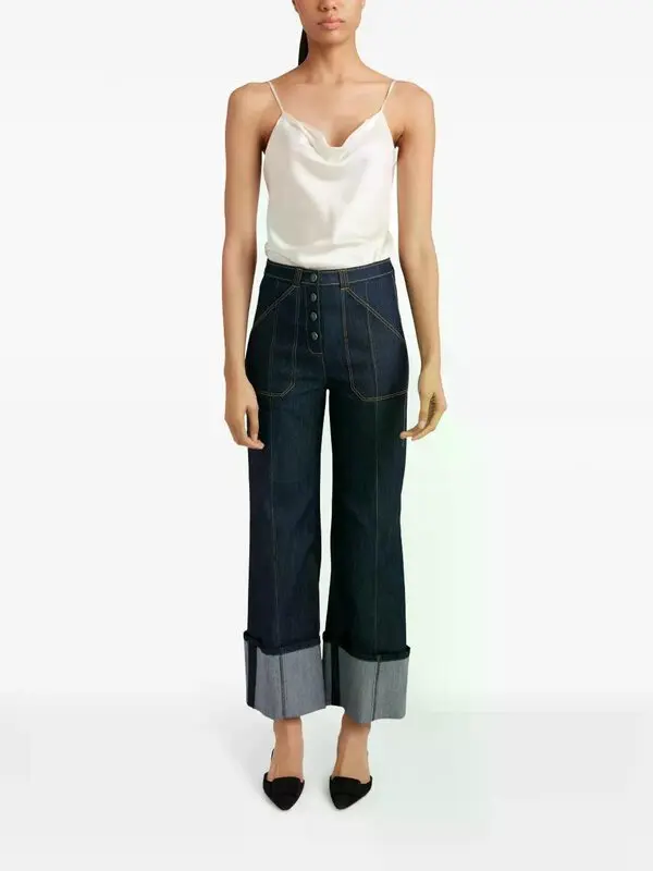 Cinq À Sept Benji High-rise Flared Jeans