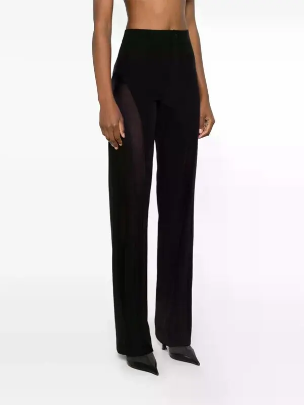 Philipp Plein Mesh-panelled Trousers