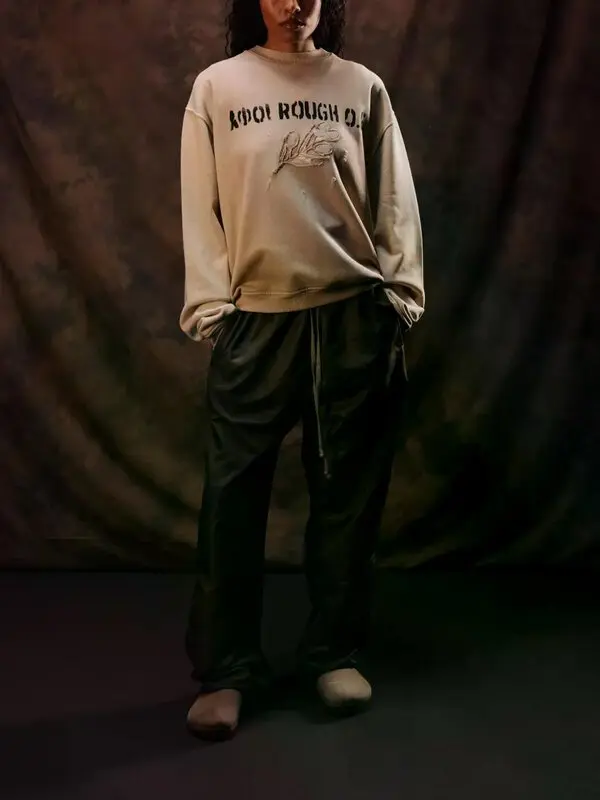 ROUGH. Logo-print Sweatshirt