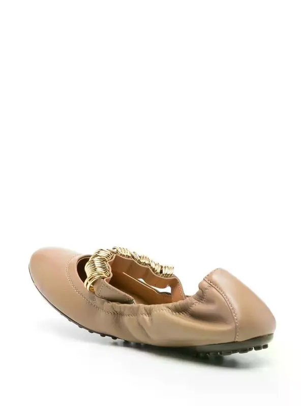 TOD'S Leather Ballet Flats
