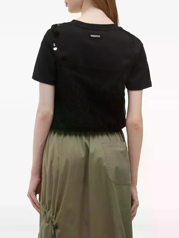 MUSIUM DIV. Layered Top - Black