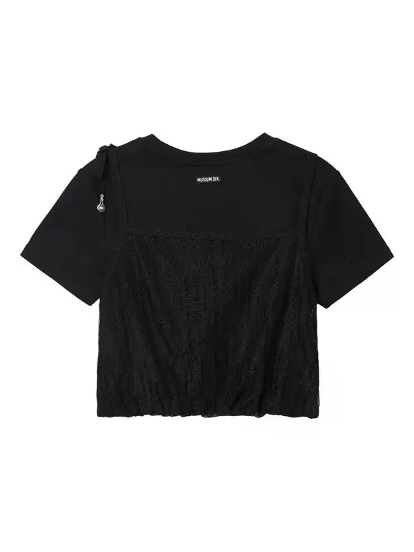 MUSIUM DIV. Layered Top - Black