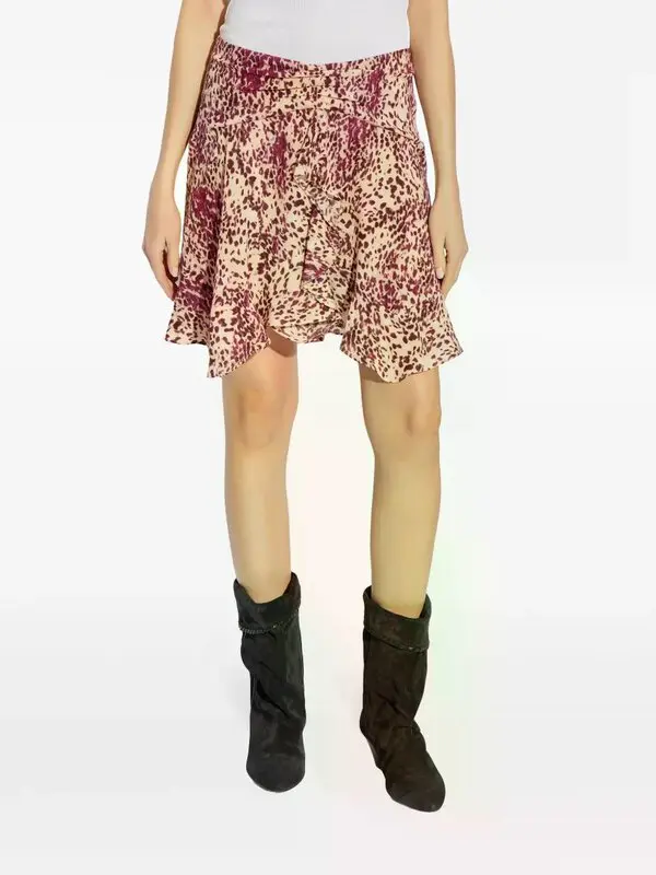 Isabel Marant Ozany Draped Mini Skirt