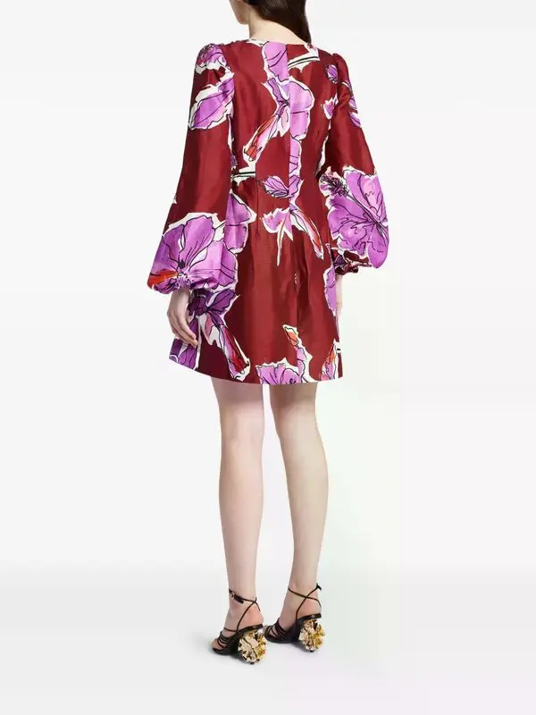 Aje Floral-print Mini Dress