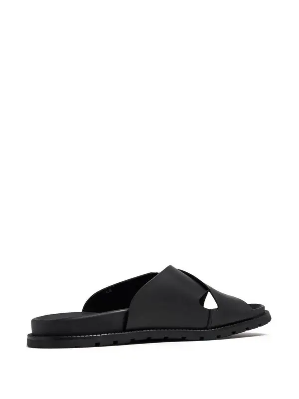 BARRETT Criss-cross Leather Slides