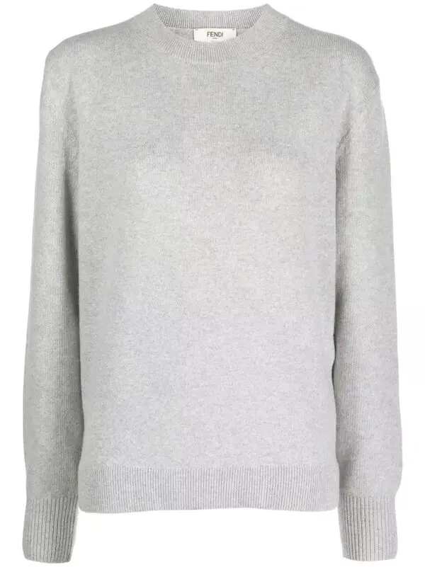 Fendi Crew-neck Wool-blend Jumper