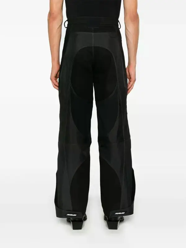 MUGLER Paneled-design Cargo Pants