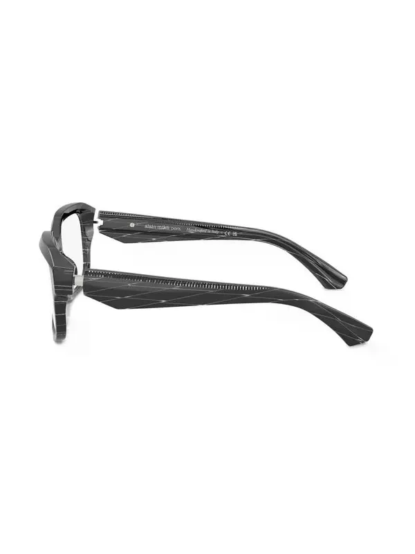 ALAIN MIKLI Square-frame Glasses - Black