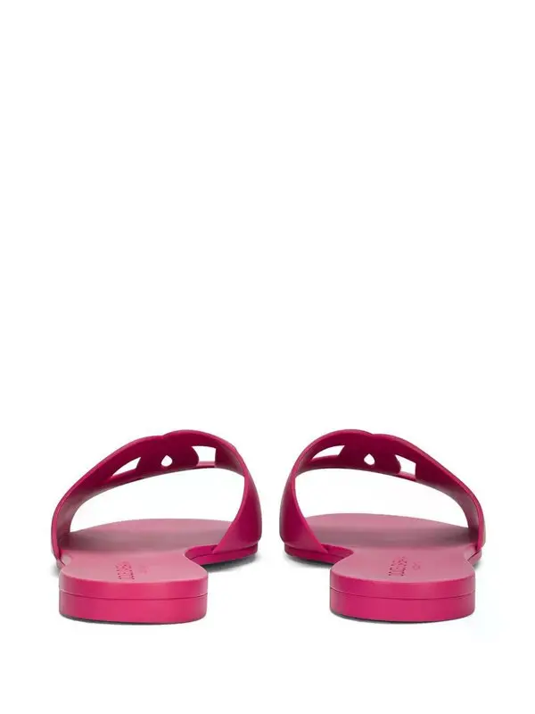 Dolce & Gabbana Bianca Dg-logo Slides