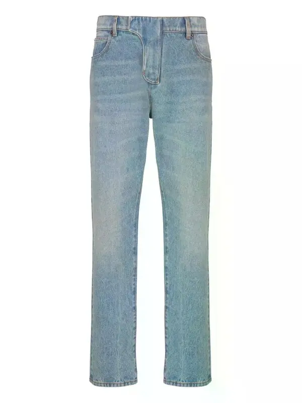 Balmain Straight-leg Jeans - Blue