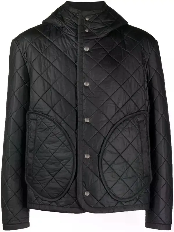 CRAIG GREEN Diamond Quilted Hooded Jacket