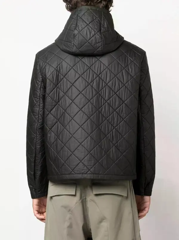 CRAIG GREEN Diamond Quilted Hooded Jacket