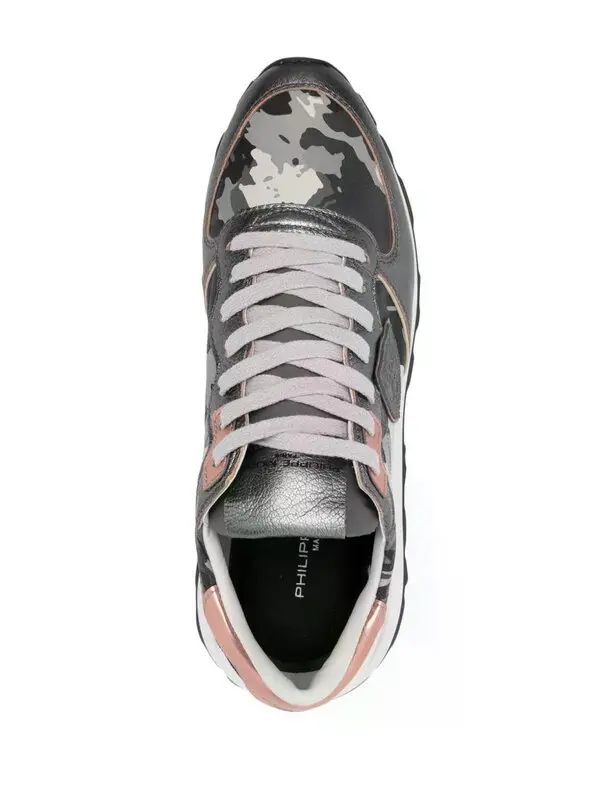 Philippe Model Tropez Haute Sneakers - Green