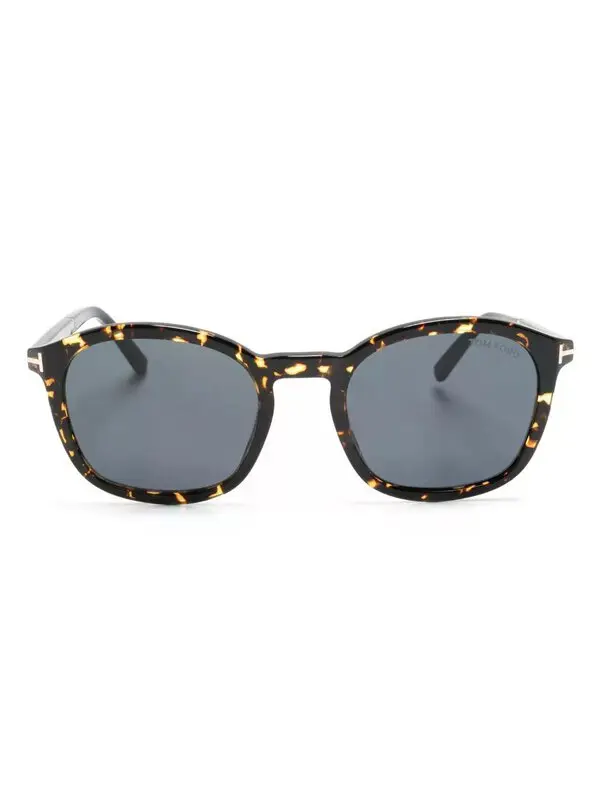 TOM FORD Tortoiseshell-effect Tinted Sunglasses - Brown