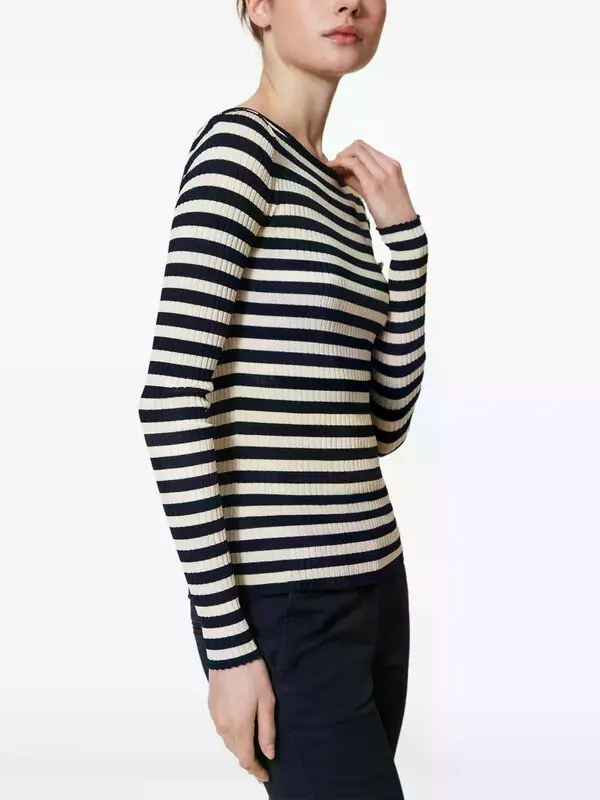 TWINSET Striped Jumper