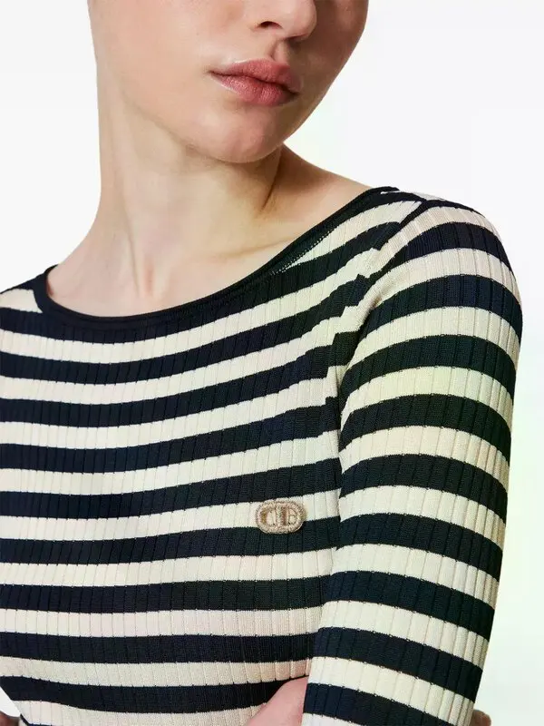 TWINSET Striped Jumper