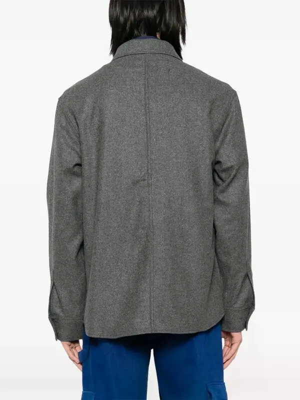 Maison Kitsuné Flannel Shirt Jacket