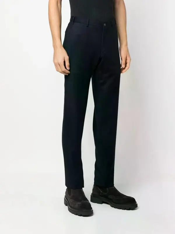 Canali Tailored Wool Trousers