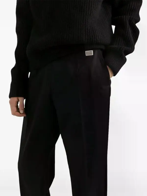 Dolce & Gabbana Logo-plaque Trousers