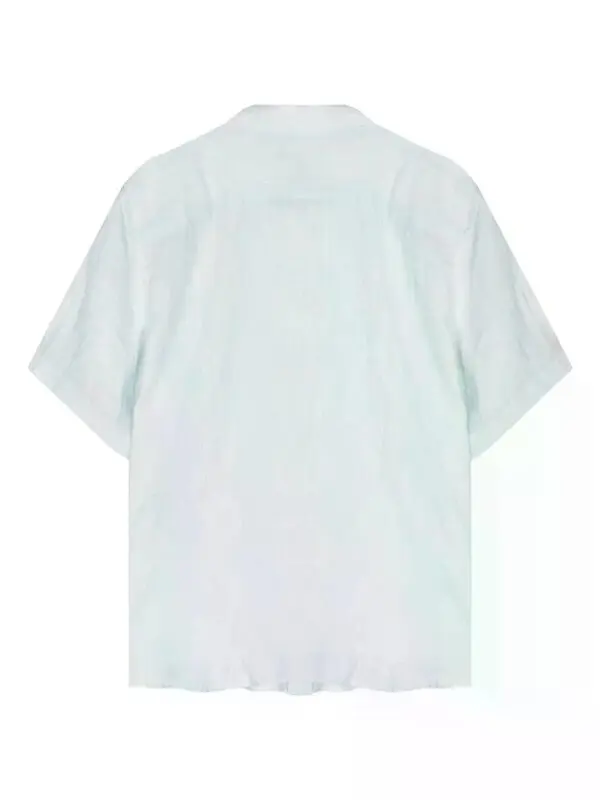 Frescobol Carioca Castro Stripe Cabana Linen Shirt