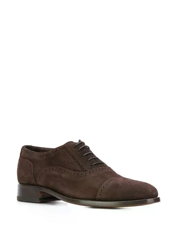 SCAROSSO Roberto Suede Oxford Shoes