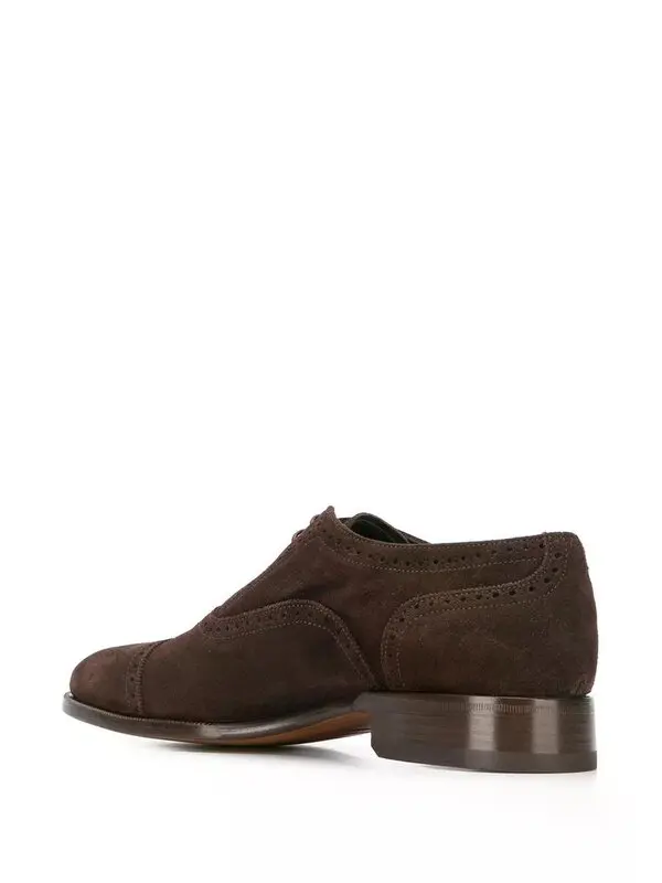 SCAROSSO Roberto Suede Oxford Shoes
