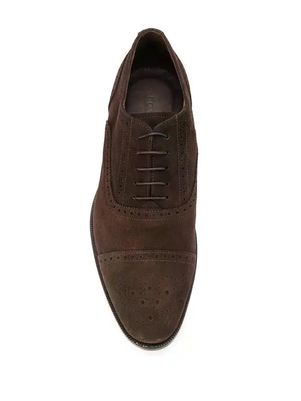 SCAROSSO Roberto Suede Oxford Shoes